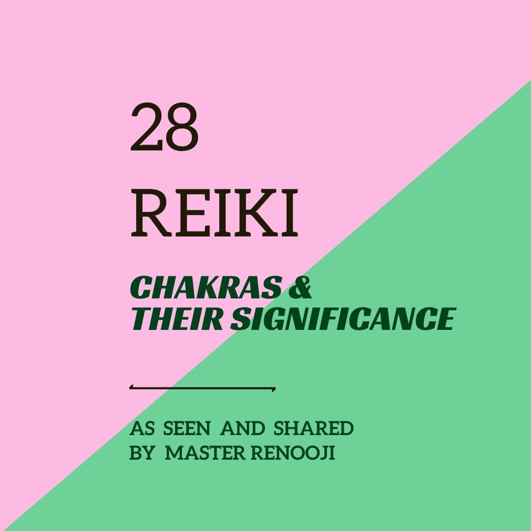 28 Reiki Chakras & Their Significance - Renooji